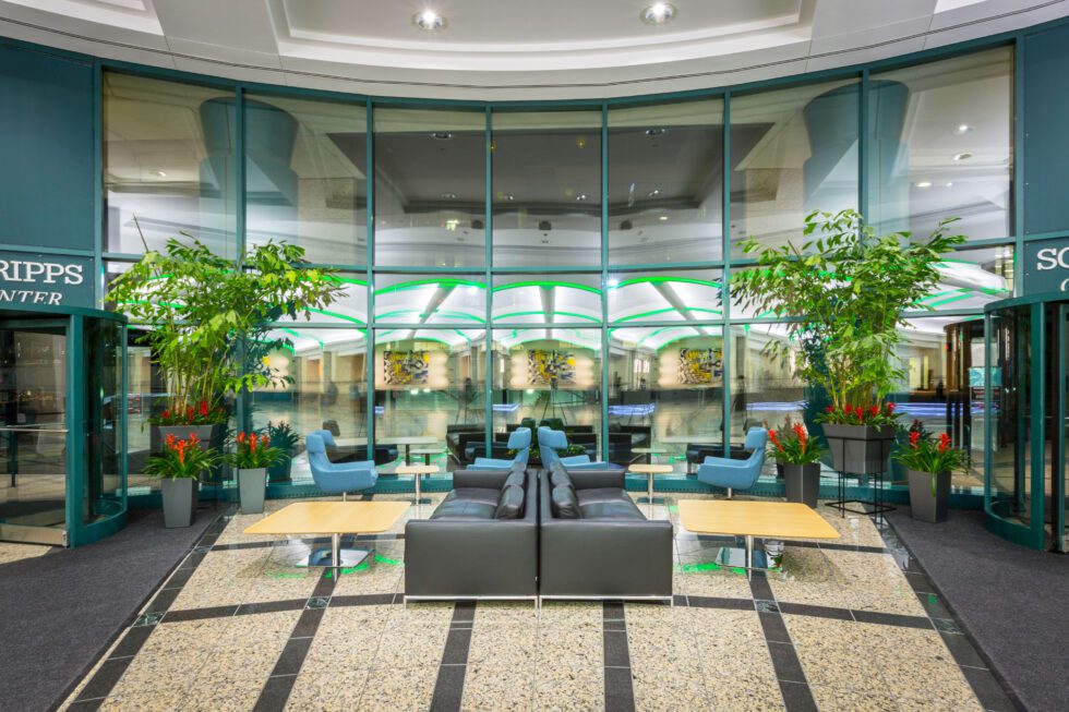 Scripps Center Lobby Refresh - Elevar Design Group